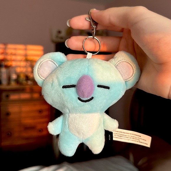 bt21 | Accessories | Bt2 Plush Keychain Koya Bts Rm | Poshmark